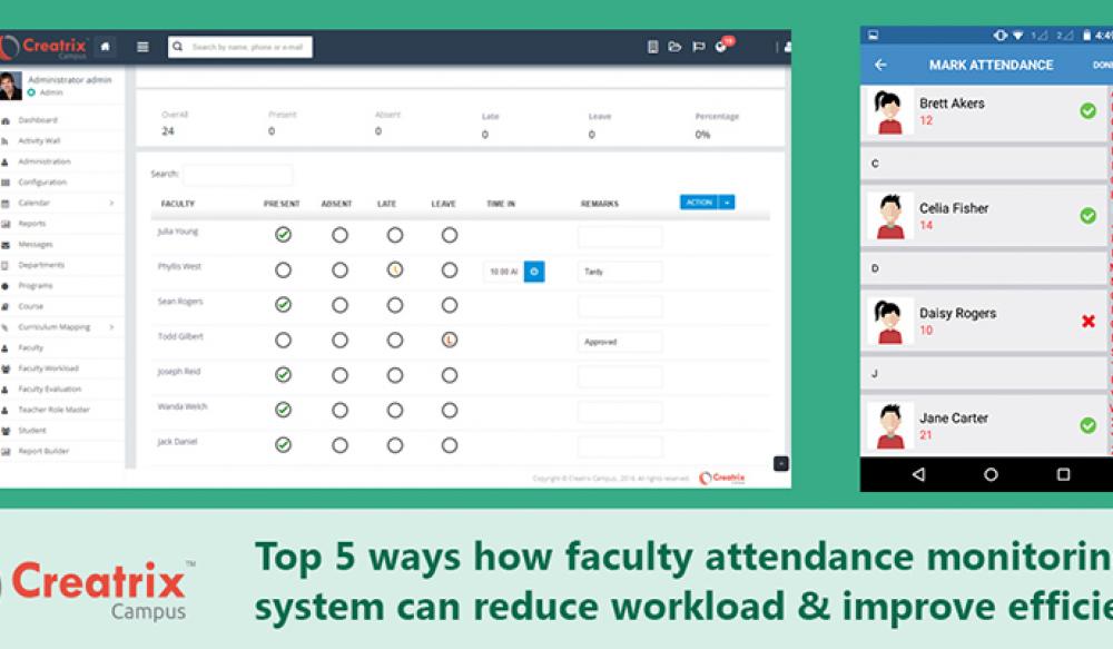 Attendance Management System | Creatrix Campus Attendance Management System | Creatrix Campus